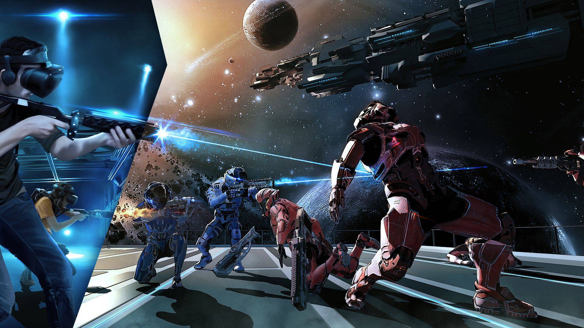 Volgende Generatie VR-Lasergame met Virtual Arena - Lightning VR